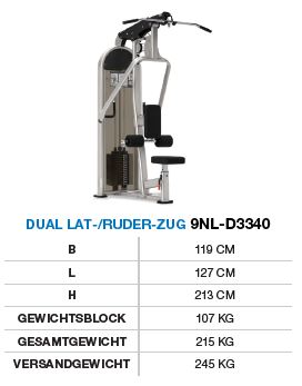 Nautilus Instinct Pull-Down Ruder | NT-9NLD3340